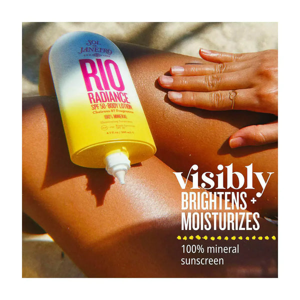 Sol de Janeiro Rio Radiance SPF 50 Mineral Body Sunscreen with Niacina ...